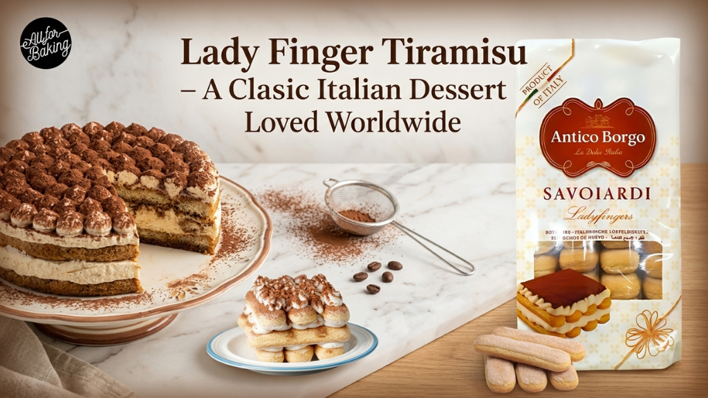 Lady Finger Tiramisu Recipe – Classic Italian Coffee Dessert – Baking Cart
