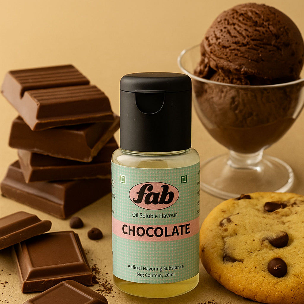 FAB Premium Chocolate Oil Soluble Flavour for Cakes, Chocolates ...